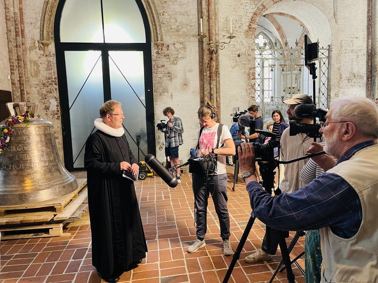 Drei neue Glocken für St. Marien zu Lübeck Nachrichten - Ev.-Luth. Kirchenkreis Lübeck-Lauenburg